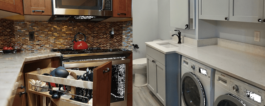 Creative Design Brings a Kitchen and Bath to New Heights